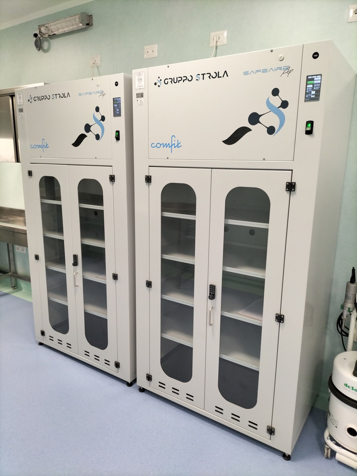 Ventilated and filtered tissue storage cabinets - Comfit