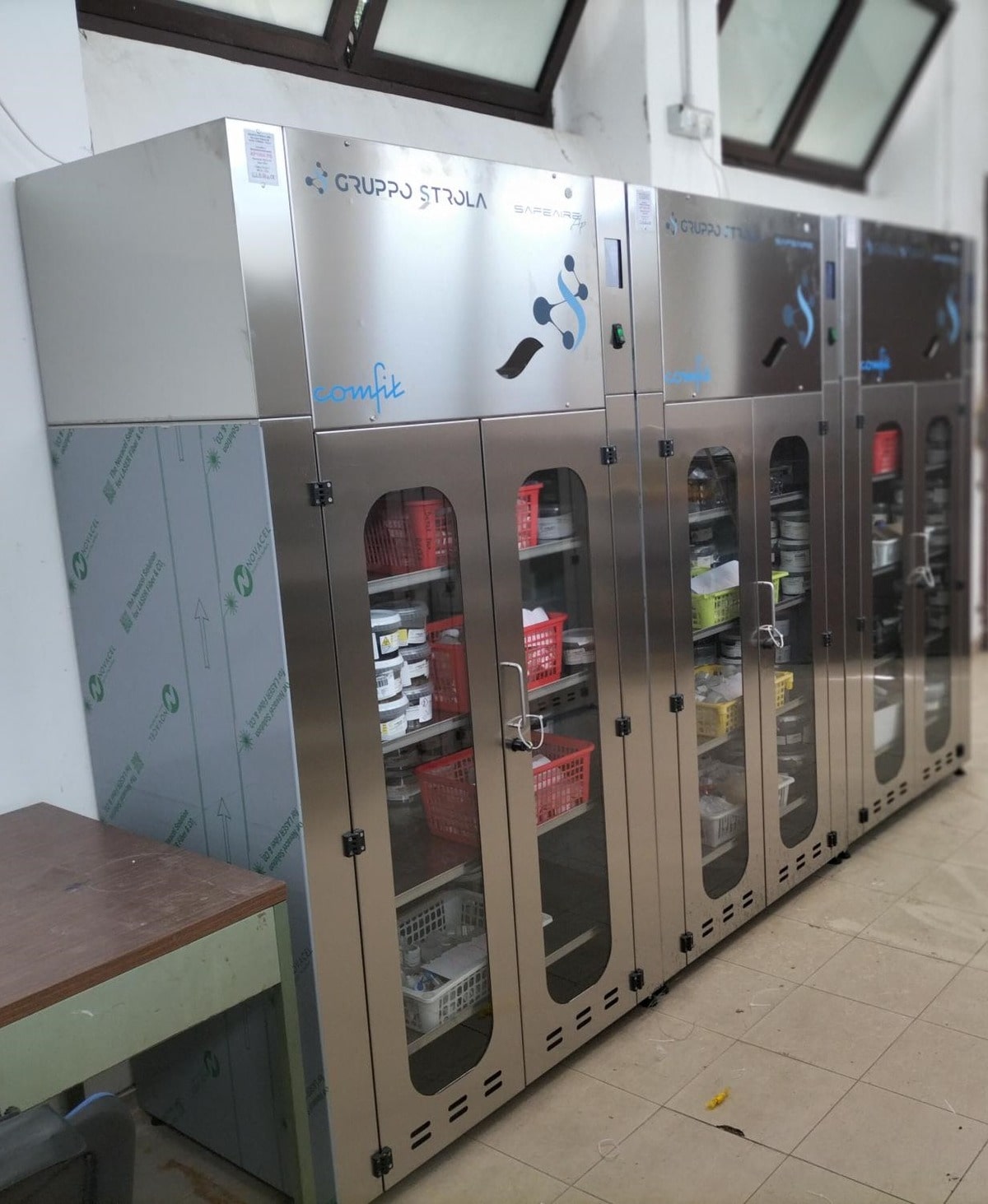 Ventilated and filtered tissue storage cabinets - Comfit