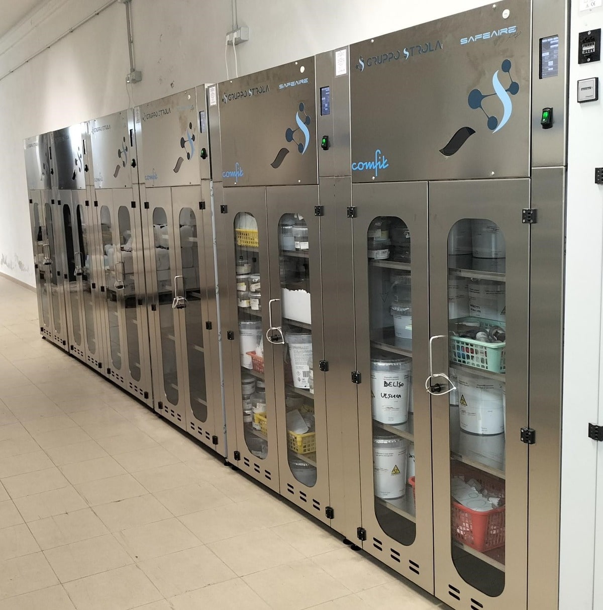 Ventilated and filtered tissue storage cabinets - Comfit