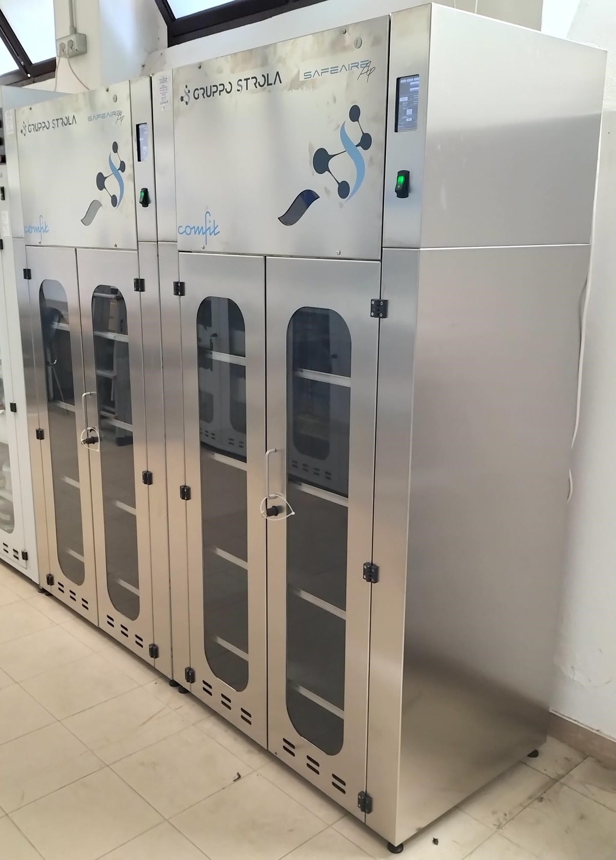 Ventilated and filtered tissue storage cabinets - Comfit