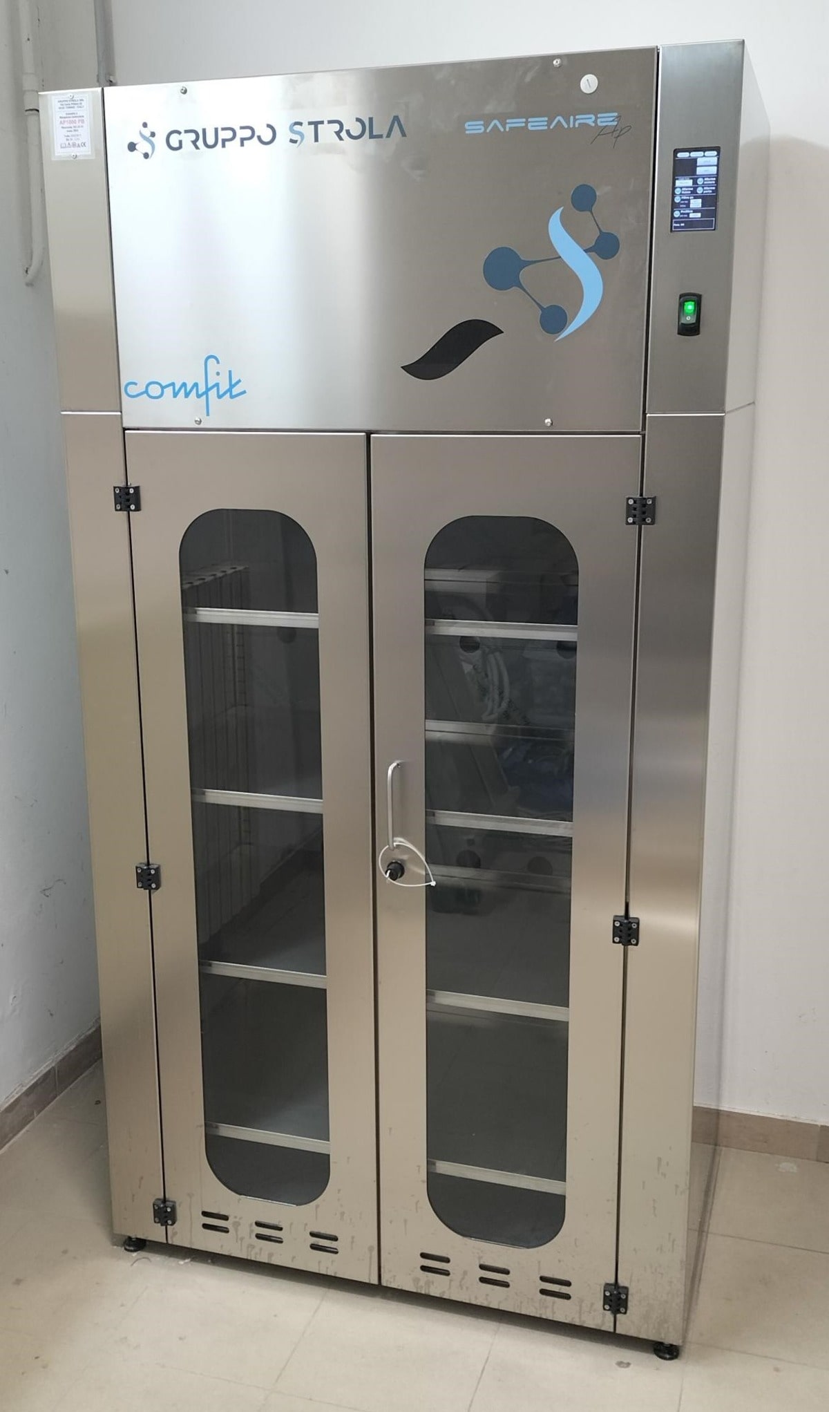 Ventilated and filtered tissue storage cabinets - Comfit